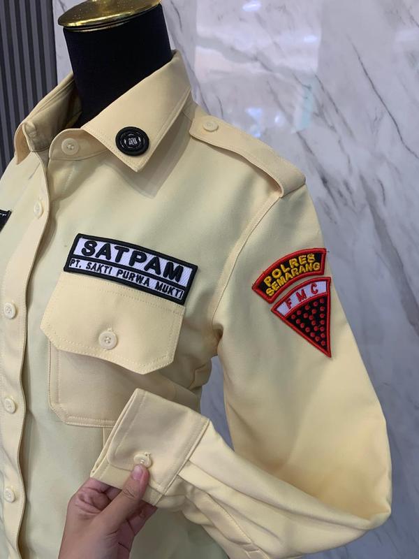Seragam PDH Lengan Panjang atau PDL SUS Satpam (FULLSET) Pri - Shop ...