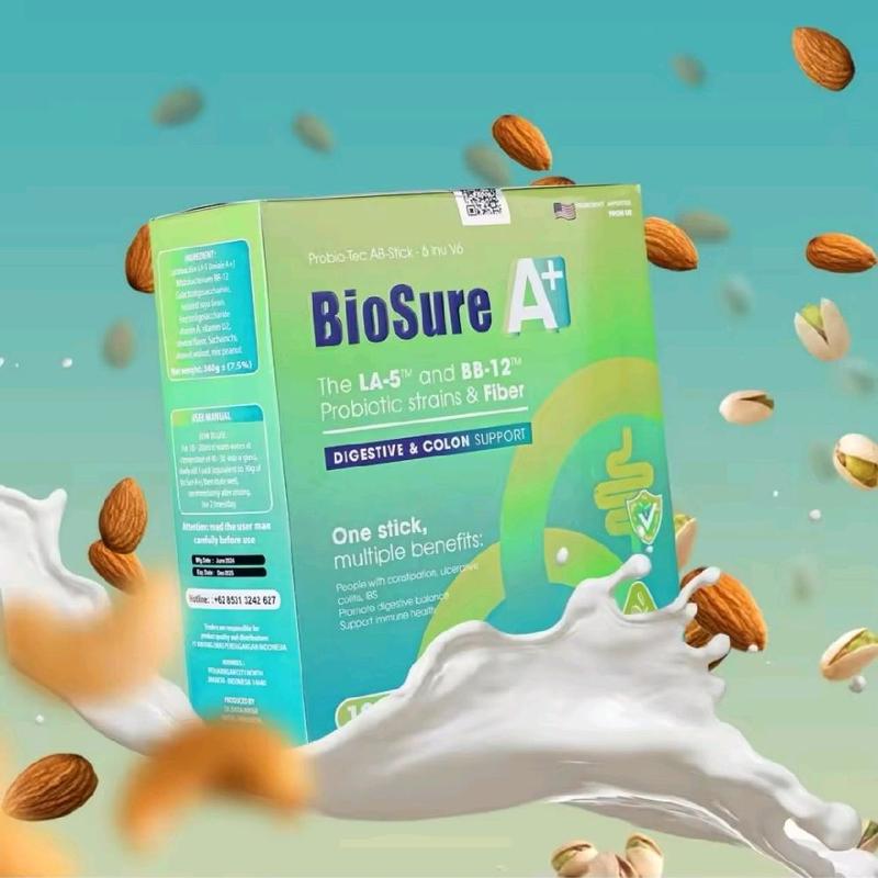 Bio Sure A+ SUSU Herbal Probiotik Baik Untuk Kesehat Usus Besar - Shop ...