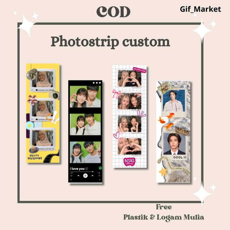 photostrip | cetak photostrip | poto Korea | cetak photostrip custom ...