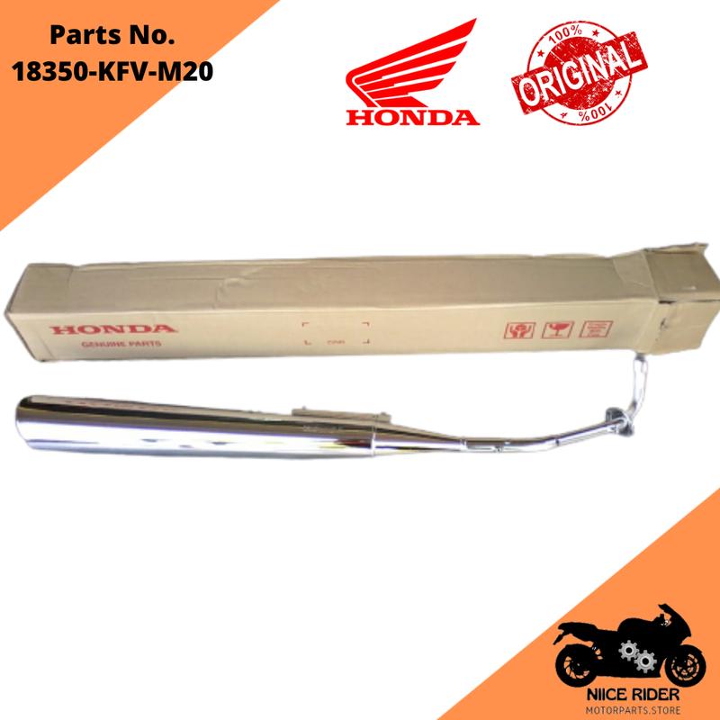 Honda EX5 dream 100 high power ekzos pipemuffler exhaust original ...