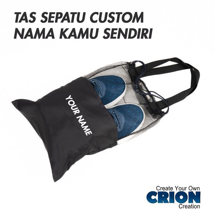 Best Seller Tas Sepatu Jaring Bisa Custom Nama/ Kamu Sendiri - Shop ...