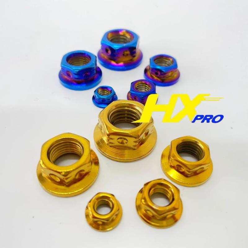 SKRU NUT BY HENG NUT COLOUR TITANIUM / GOLD CUSTOM MADE nut - TikTok ...