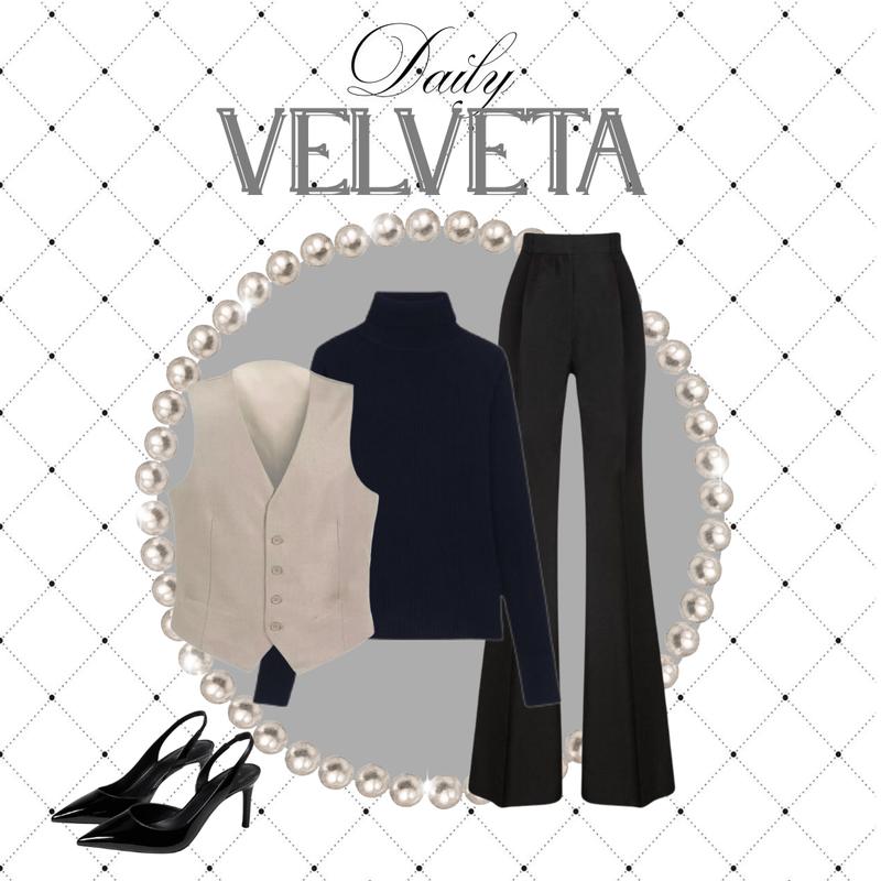 Daily Velveta Setela Pakaian Wanita Kerja Elegan Vest Coksu Inner ...