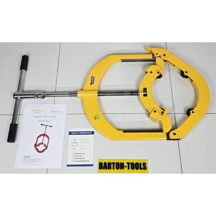 Jual Hinged Pipe Cutter 8"-12" 219-325mm 8.2mm H12S BARTON Alat Cold ...