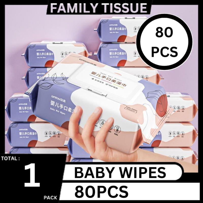 [For Babies in the Family] Aozzo Series Baby Wet Wipes Tisu Remover ...