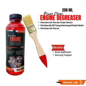 Detail Lab Paket Promo 4 Pcs Power Clean Engine Degreaser 250 ML ...