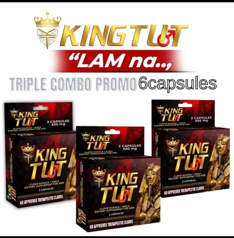 KING TUT Capsules Dietary supplement formulated for men 3 trial ...
