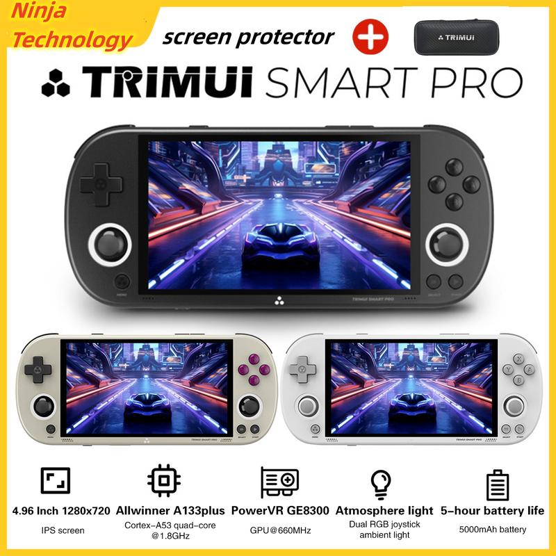 TRIMUI SMART PRO Open source handheld game console Retro arcade - TikTok Shop Malaysia