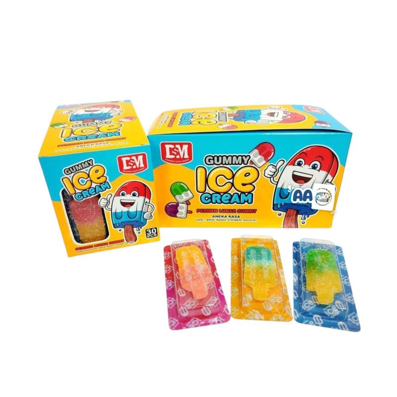 DSM PERMEN ICE CREAM GUMMY BOX ISI 30 - Shop | Tokopedia