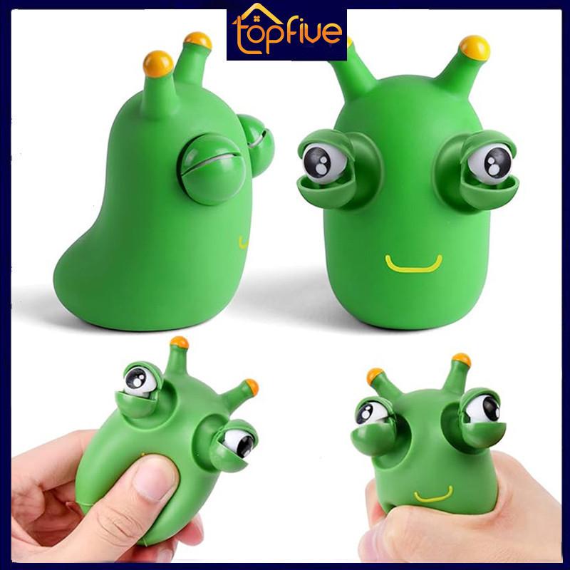 Squeeze Toy Cute Funny Grass Worm Pinch Toy Stress Relief Fidget ...