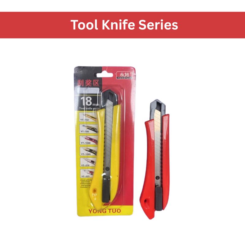 18mm Utility Knife / Multi-Purpose Cutter with Snap-Off Blade & Anti ...
