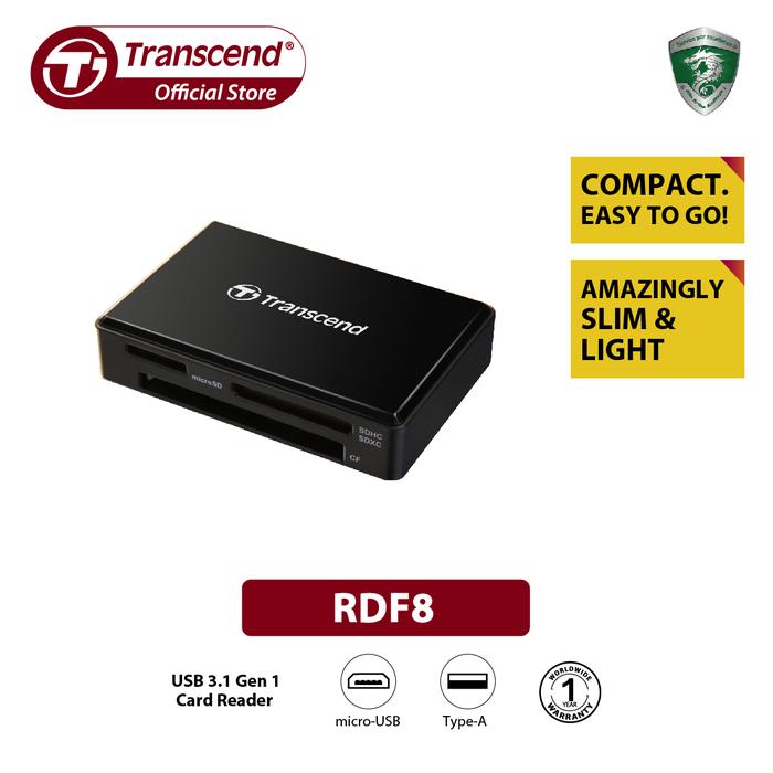 Promo Transcend Card Reader USB 3.0 RDF8 - Hitam - Jakarta Pusat ...