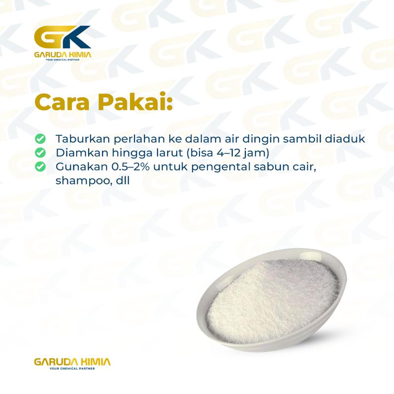 Hydroxyethyl Cellulose / HEC/ Cellosize/ Natrosol 1Kg By Garuda Kimia ...