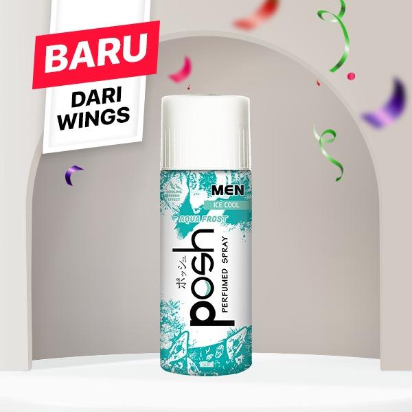 Posh Men Perfumed Spray Ice Cool Sensasi Dingin 150ml - Shop | Tokopedia