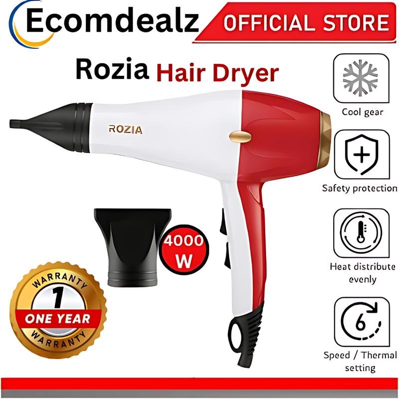 Pengering Rambut Rozia HC-8190 Hair Dryer Professional Salon Dryer Hot ...
