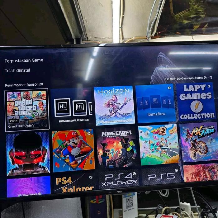 Jual PlayStation 5 HEN 6.02/7.01/9.60 Fullgame Bergaransi dengan Stik ...