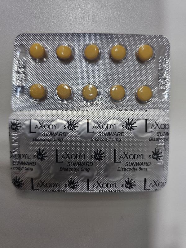 LAXODYL 5MG (SEMBELIT/CONSTIPATION) 10PCS/STRIP - TikTok Shop Malaysia