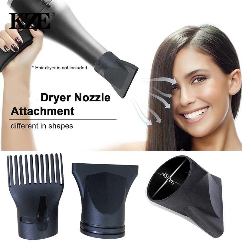 Blower Nozzle Snap-On Hairdressing Hair Dryer Diffuser Universal ...
