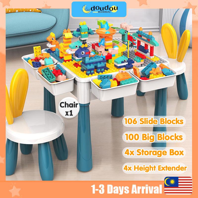 🔥Ready Stock🔥Multifunctional Building Block Table For Kids - TikTok ...