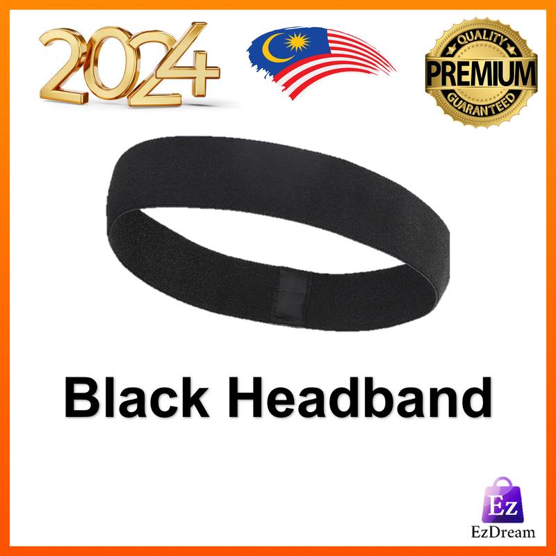 2025 NEW Headband Sukan Hitam 1pcs Ikat Kepala Sukan Luar Larian ...