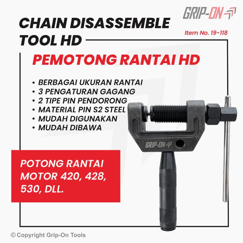 Grip-On Chain Disassemble Tool HD - Grip-On Pemotong Rantai HD - Shop ...