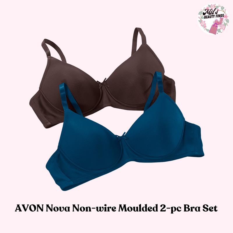 AVON Nova Non-wire Moulded 2-pc Bra Set - TikTok Shop Philippines