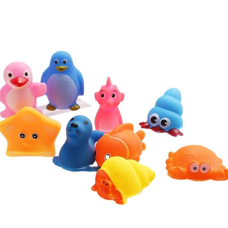 Funny Gift for Kids Squeeze Animals Children Colorful Float Shower ...