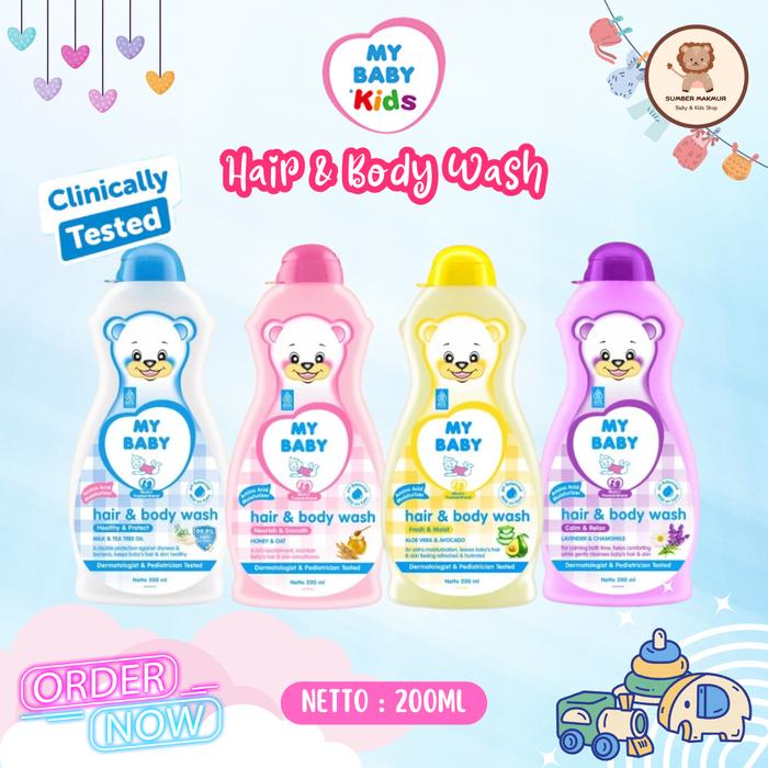 Jual My Baby Hair And Body Wash Baby Bath Sabun Mandi Bayi 2in1 Formula ...