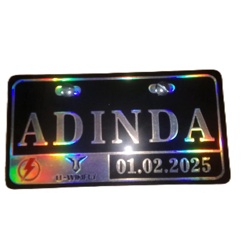 plat papan nama sepeda listrik Satuan Outdoor - Shop | Tokopedia