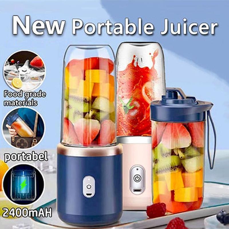 LAN Portable Mini Pink Mixer Blender blender buah jus Battery - TikTok ...