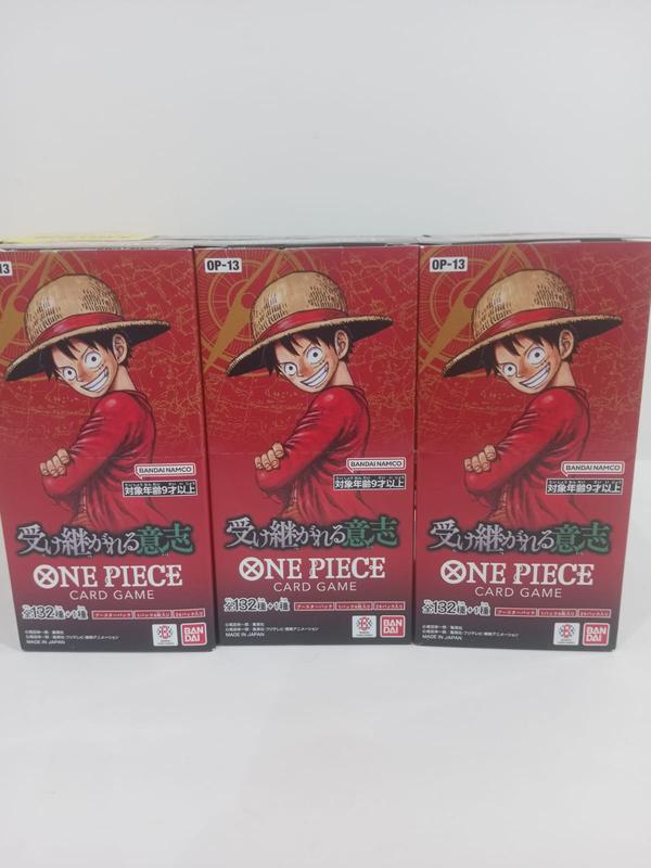 One Piece Card Game - CARRYING ON HIS WILL Booster [OP-13] Japanese ...