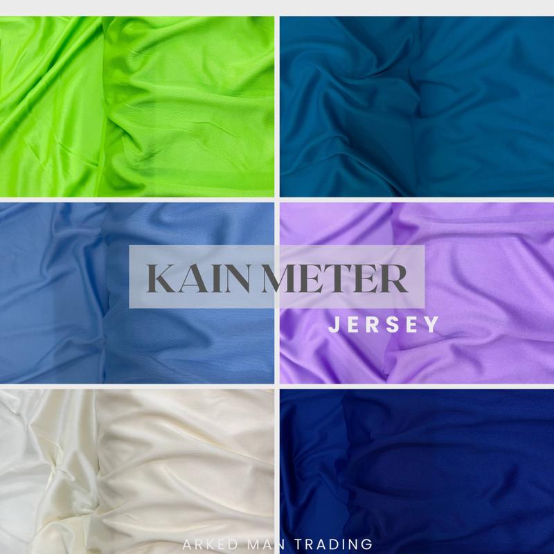Kain Meter Jersey High Quality - TikTok Shop Malaysia