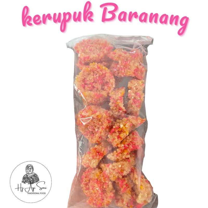 Kerupuk Baranang terbuat dari beras dan kanji 200 gr Camilan - Shop ...