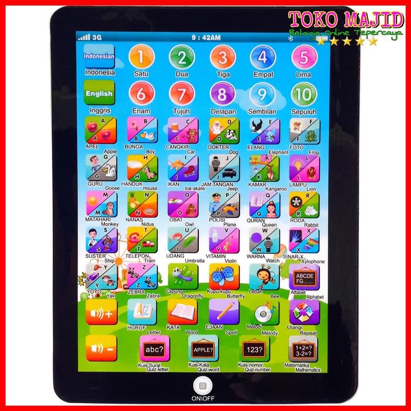 Mainan Edukasi Anak PlayPad Mini 2 Bahasa Toy Indonesia Inggris - Shop ...