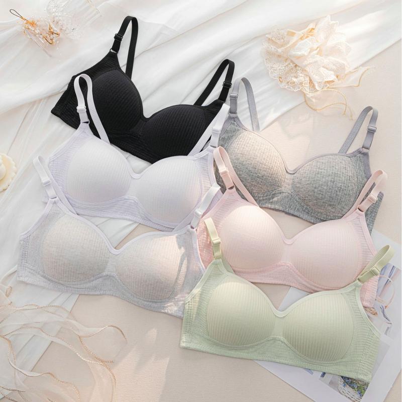 PERFECTFIVE BH Bra motif garis lurus Push Up Style Senam Zumba Yoga ...