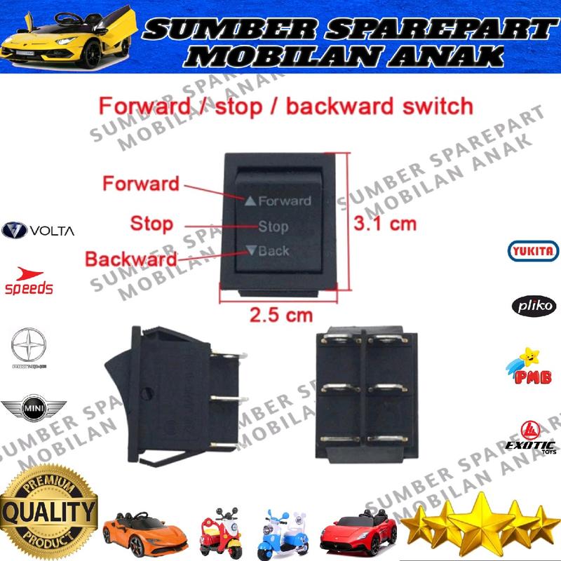 PROMO TOMBOL MAJU MUNDUR SWITCH FORWARD STOP BACK SAKLAR MOBIL MAINAN ...