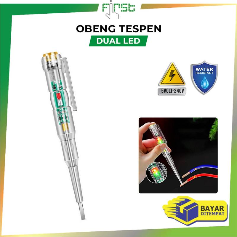[COD] FH C1065 Tespen Dual LED Obeng dengan Indicator Lampu - Shop ...