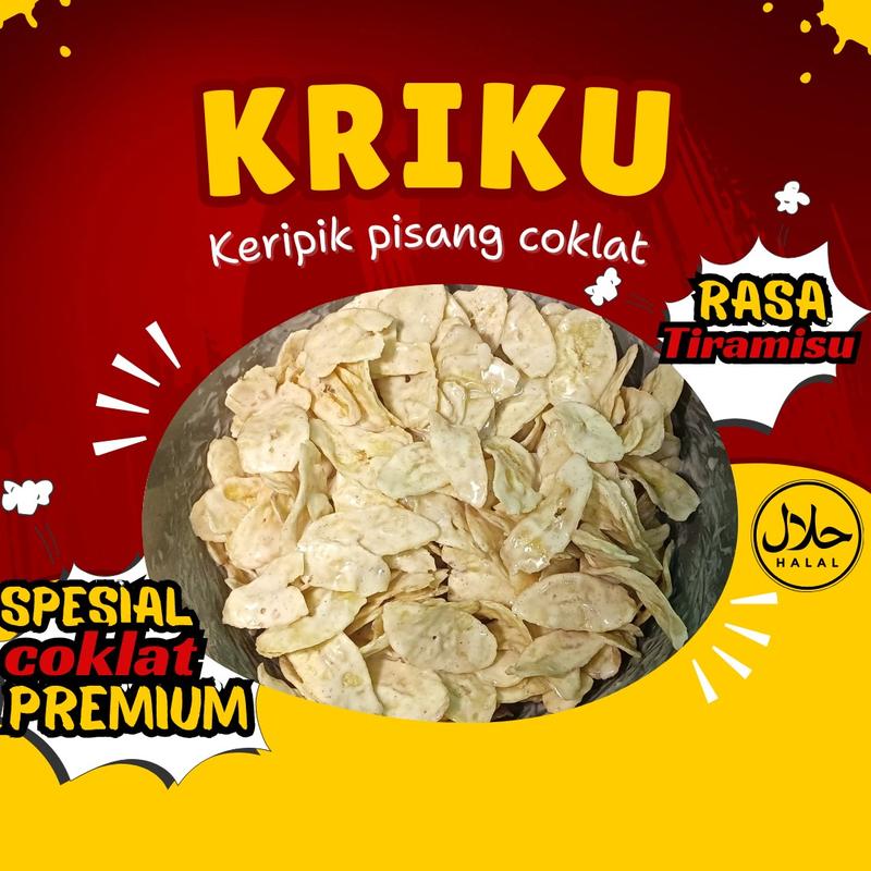 Snack Kripik Pisang Coklat Lumer Kriku 250g - Makanan Ringan - Shop ...
