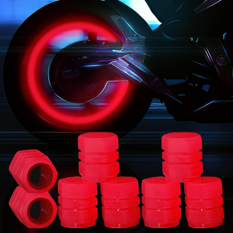 FIREFLYS Tutup Pentil Ban Mobil Motor Neon Luminous Valve Cap 4 PCS ...