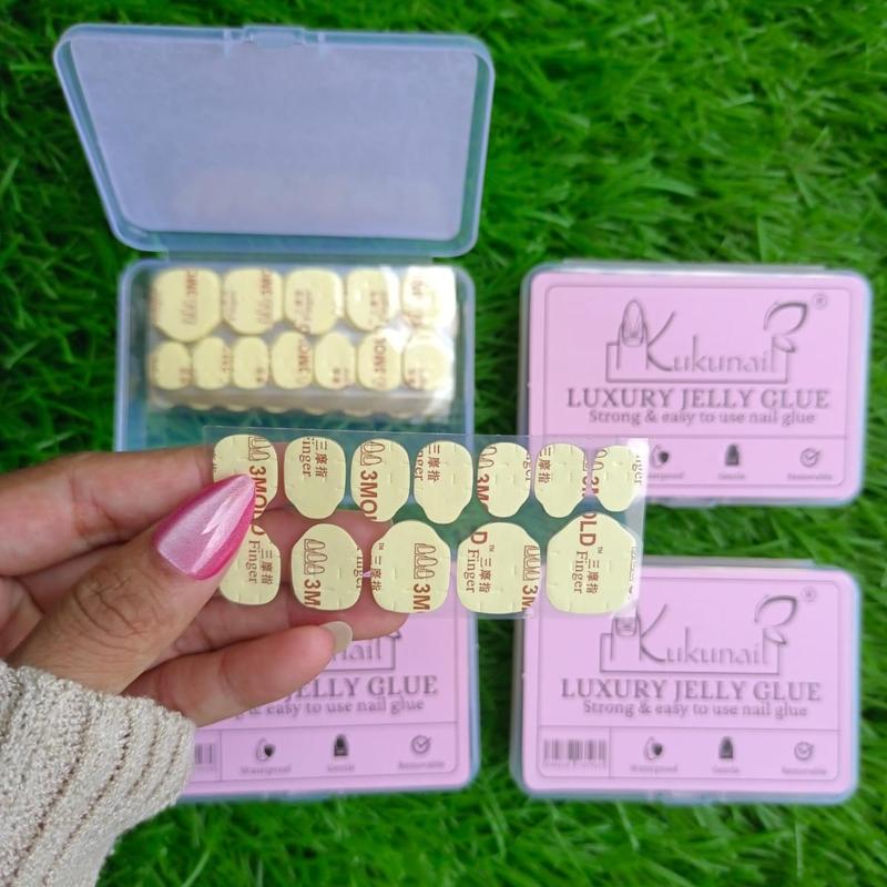 Kukunail Luxury Jelly Glue Lem Kuku Palsu Tempel Upsize Daya - Shop ...