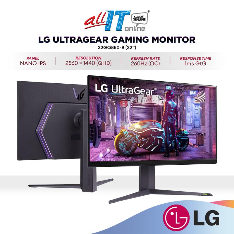 LG UltraGear 32GQ850 32" QHD Nano IPS with ATW Gaming Monito - TikTok ...