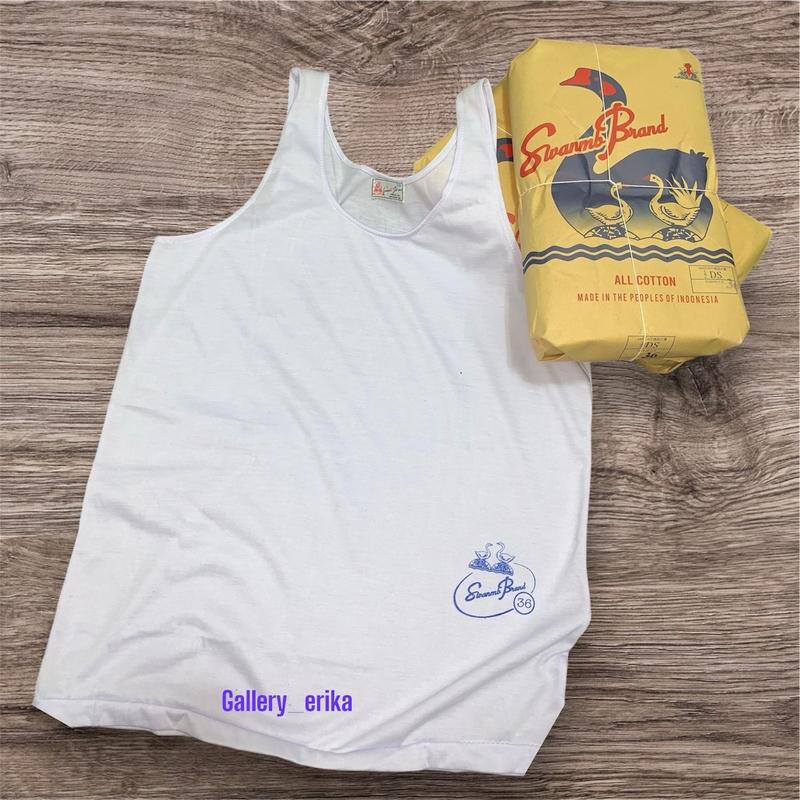 Singlet pria / singlet swan brand / kaos dalam laki / kaos swan - Shop ...