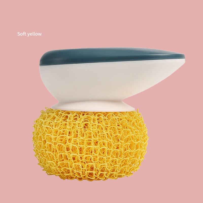 Kitchen Nano Dishwashing Brush Replaceable Clean Ball Washin - TikTok ...