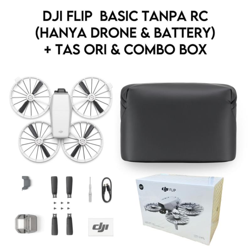 DJI Flip Basic Tanpa RC + Tas Original dan Combo Box (BNOB) - Shop ...
