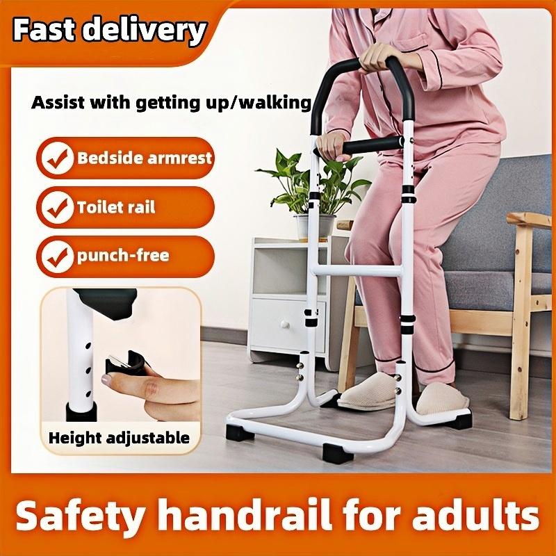 Bedside Armrest / Grab Bar / Safety Handrails / Height Adjustment ...