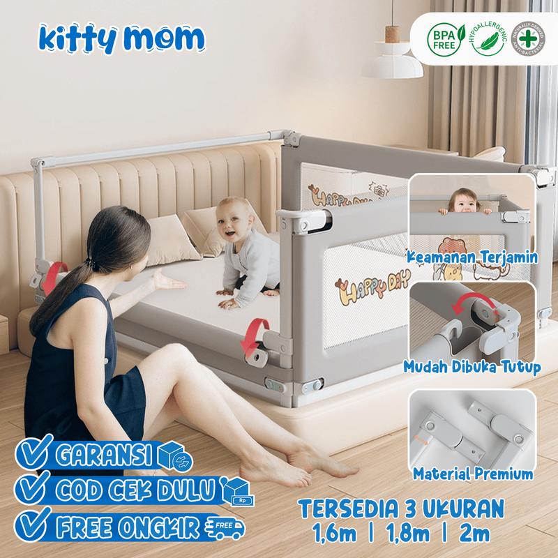 Kitty Mom - Baby Bed Rail 2 Meter Pengaman Tempat Tidur Praktis - Shop | Tokopedia