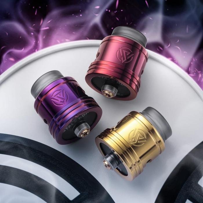 Jual RDA Stalk Purple / RDA Stalk Red Wine / RDA Stalk Gold 22MM 0 100% ...