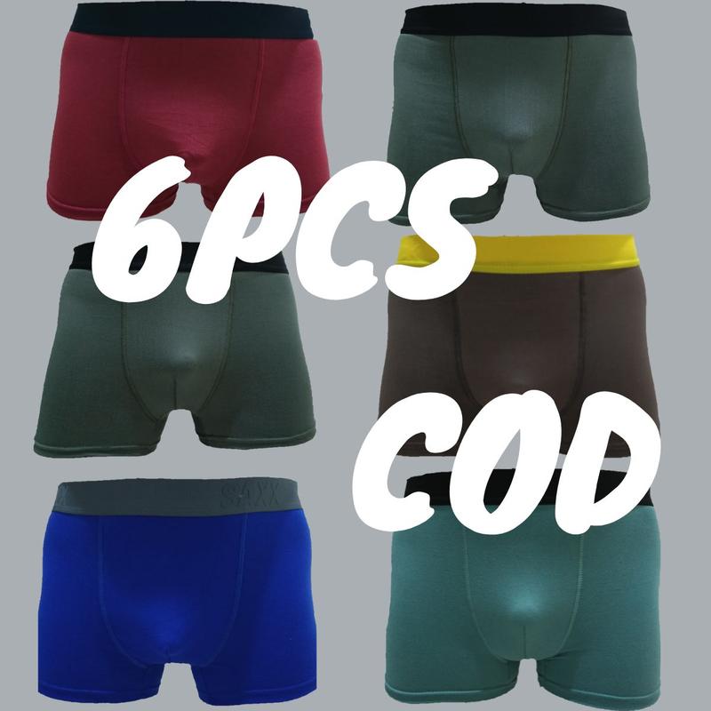 6PCS Celana Boxer Pria, Pakaian Dalam Pria, Celana Pendek Pria - Shop ...