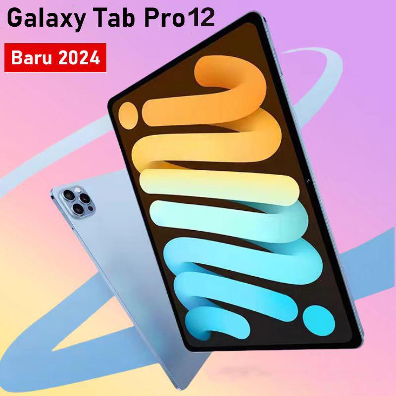 【Hot Sale】Tablet Android Tab Pro12 16GB+1TB 11.6inch Layar Full Screen ...