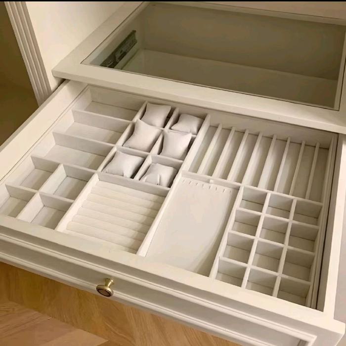 Jual Nampan Penyimpanan Perhiasan Untuk Laci, Tray Jewelry Organizer ...